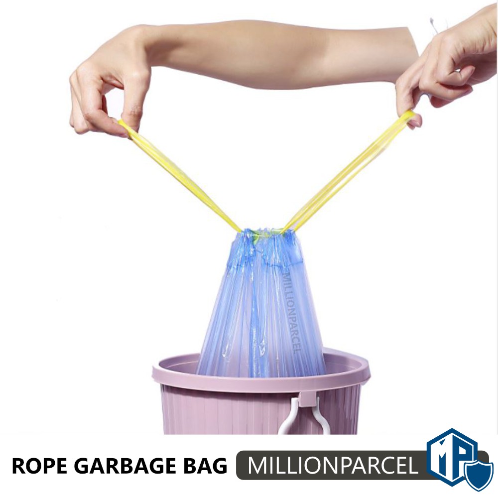 Rope Rubbish Bag / Plastic Bag / Trash Bag / Disposable Garbage Bags ...