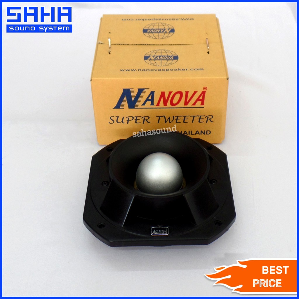 NANOVA NV-007 ทวิตเตอร์หัวจรวด ลำโพงแหลมจรวด (500W) sahasound - สหซาวด์ | Shopee Thailand