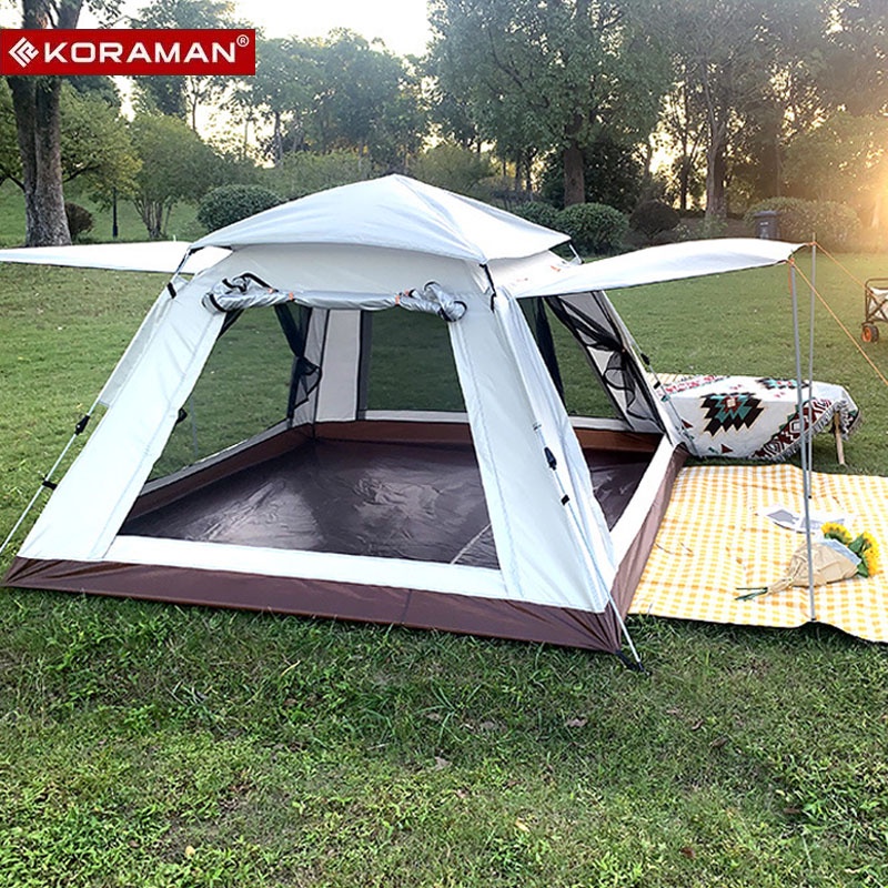 เต้นท์สนาม KORAMANเต็นท์นอ เต็นท์อัตโนมัติเต็นท์ตั้งแคมป์เต็นท์กลางแจ้ง เต็นท์กลางแจ้งป่าเต็นท์ ...
