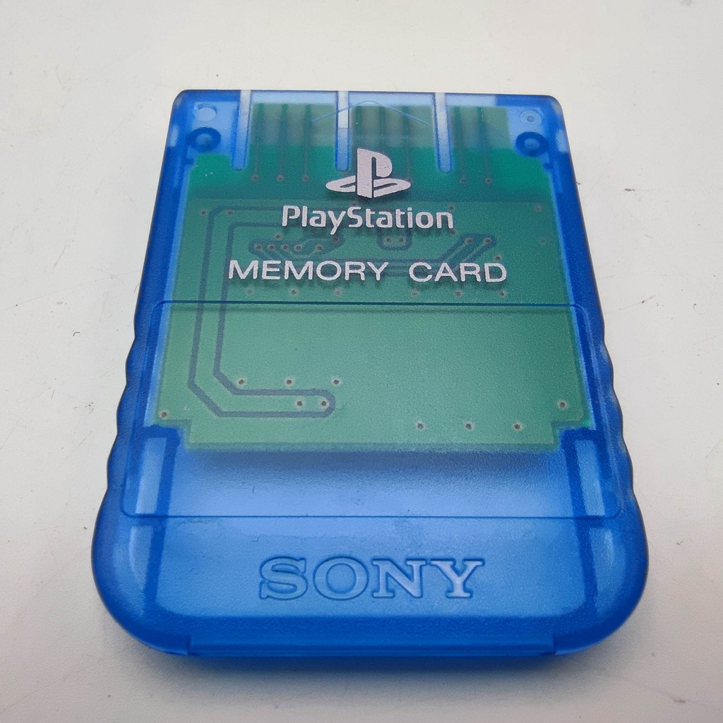 PS1 เมมเซฟเกมส์ ของแท้ SONY ใช้งานได้ปกติ Memory Card Save PSone ...