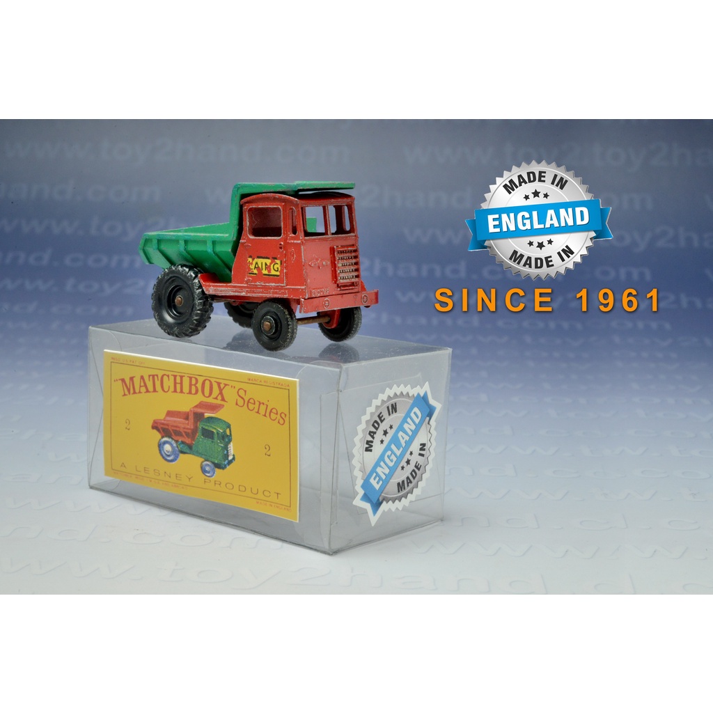 No.2075 โมเดลรถเหล็ก Matchbox Regular Wheels No.2 - Muir Hill Dumper ...
