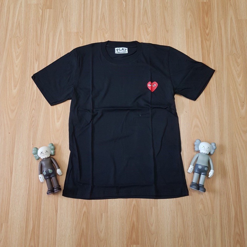 เสื้อยืด DISTRO PLAY CDG LOVE สีขาว พรีเมี่ยม | Shopee Thailand