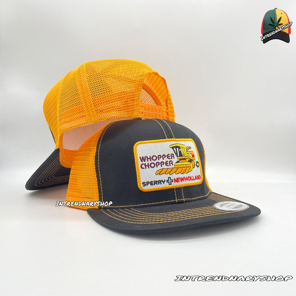 หมวกตาข่าย หมวกวินเทจ โลโก้ WHOPPER CHOPPER Vintage Snapback | Shopee ...