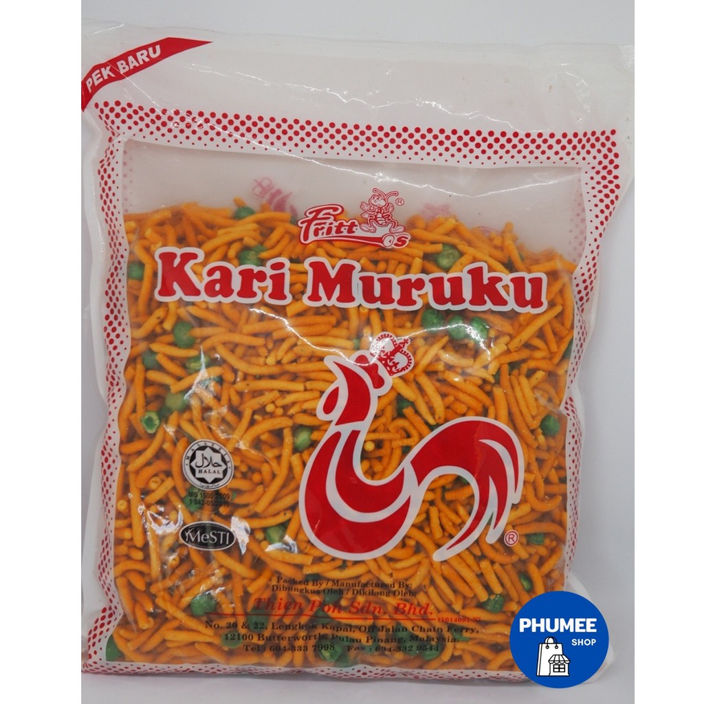 ขนมขาไก่มาเลย์ รสรวมผสมถั่ว ตรา Karu Maraku ขนาด 1.1 kg 100 บาท ...