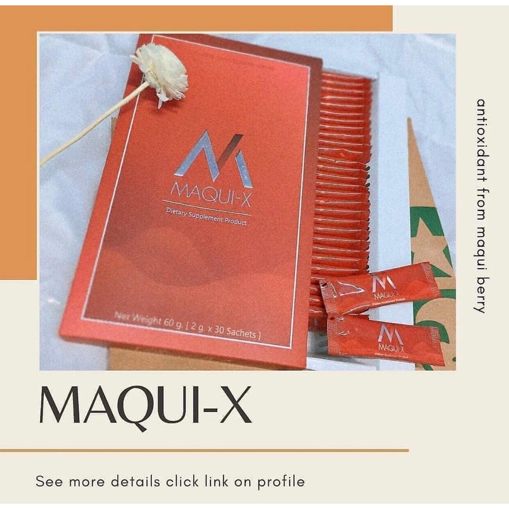 ผลิตภัณฑ์เสริมอาหาร Bhip Maqui Berry X ฟื้นฟูเซลล์ขั้นลึก | Shopee Thailand