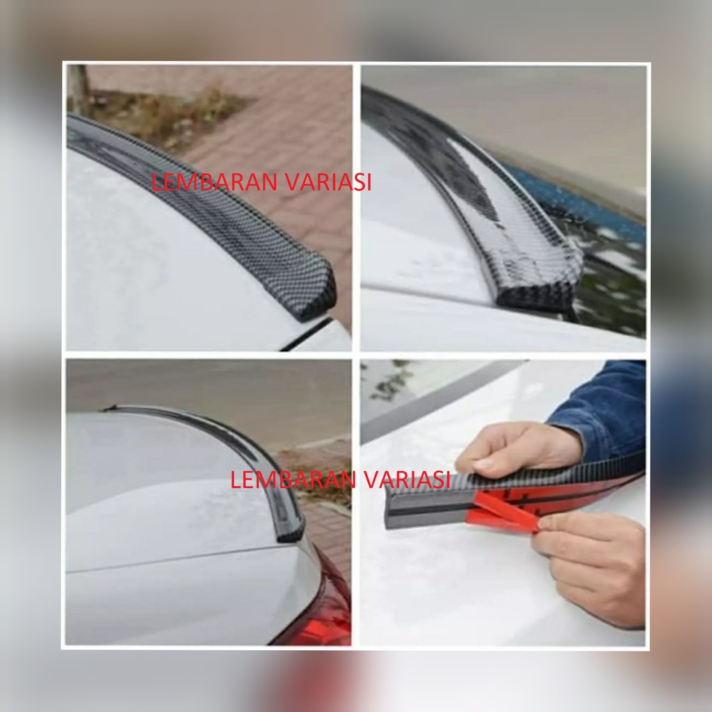 สปอยเลอร์ SAMURAI DUCKTAIL ขนาดเล็กสําหรับรถยนต์ | Shopee Thailand