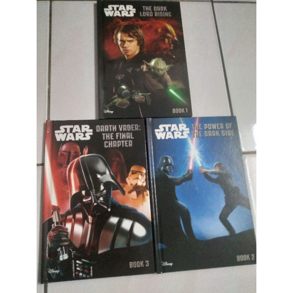 Star WARS BOOK 1 ถึง 3 หนังสือปกแข็ง PRELOVED RM10 | Shopee Thailand