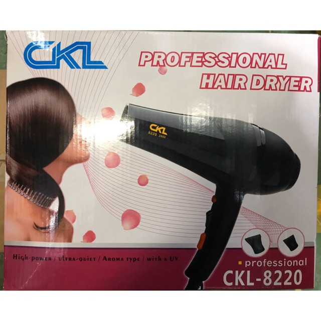 ไดร์เป่าผม CKL- 8220 รุ่น CKL-8220 มีกลิ่นหอมอ่อนๆช่วยผ่อนคลาย | Shopee Thailand
