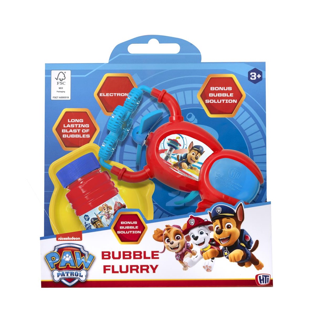 Paw Patrol Bubble Flurry ปืนของเล่น ของเล่น เป่าฟองสบู่ อัติโนมัติ ...