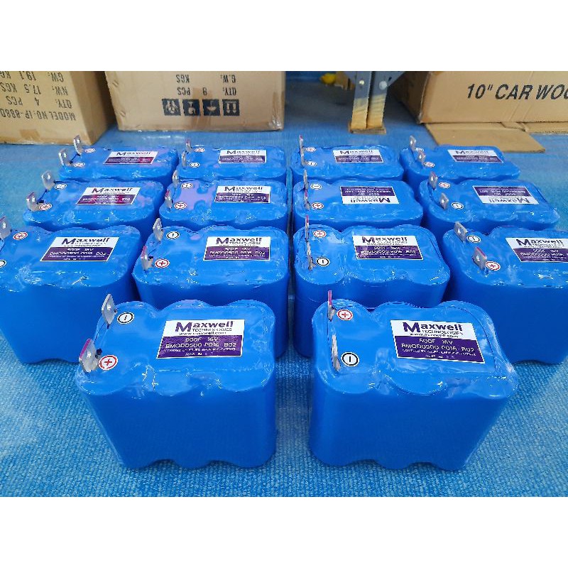 คาปา maxwell ของแท้100% 16v. 500f. / super cap max well / คาปาซิเตอร์ ...