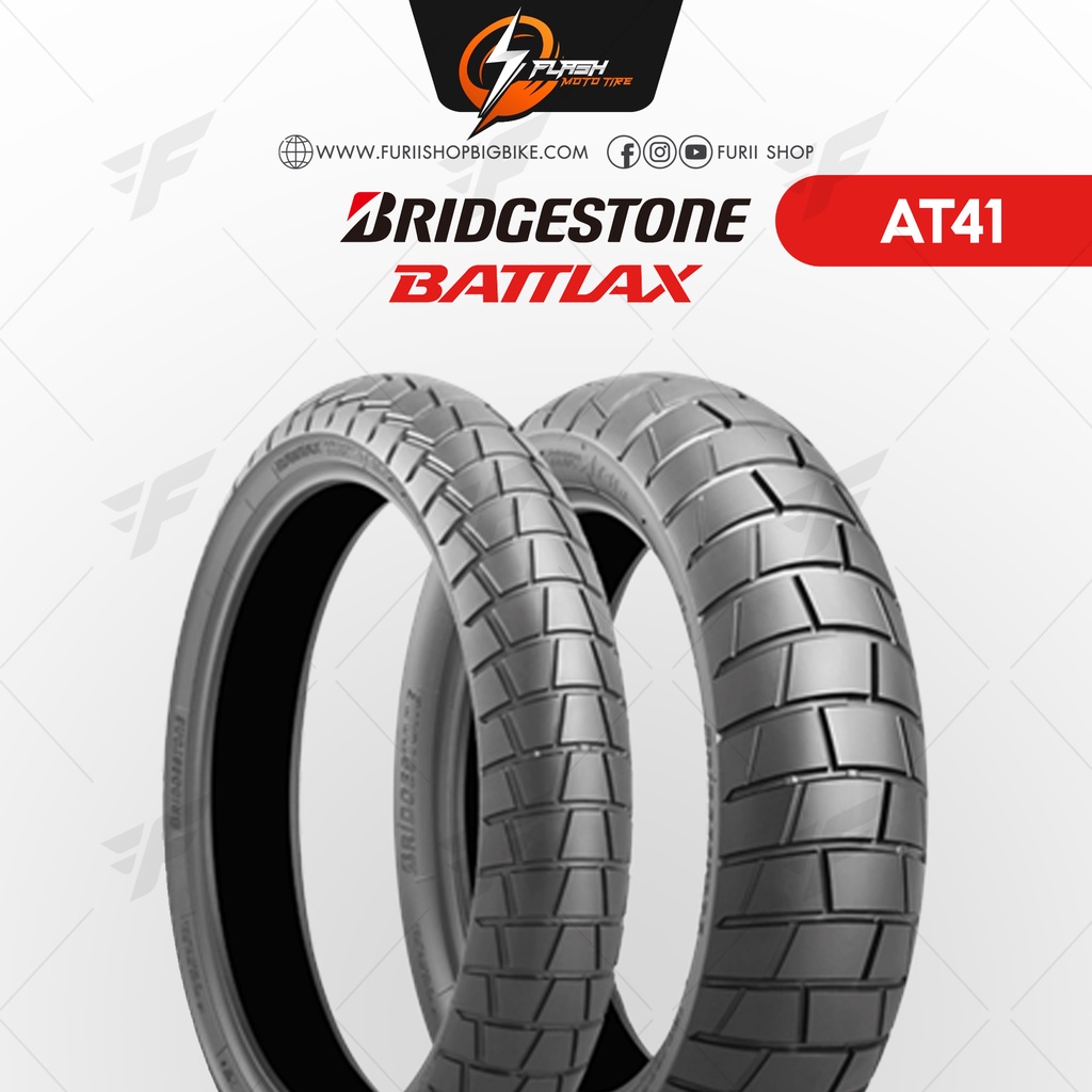 [ ชำระเต็มจำนวน ] BRIDGESTONE BATTLAX ADVENTURE TRAIL AT41 | Shopee ...