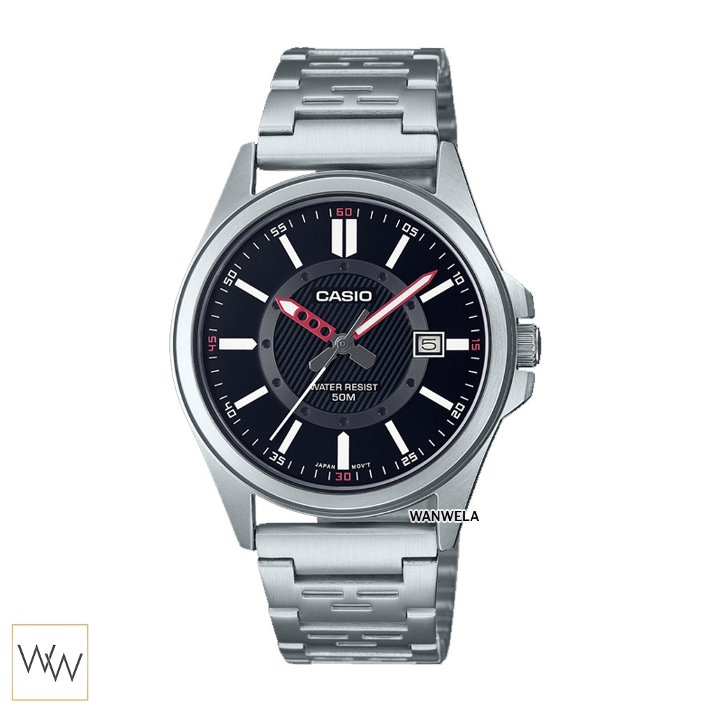 ของแท้ นาฬิกาข้อมือ Casio ผู้ชาย รุ่น MTP-E700 สายสแตนเลส พร้อมกล่อง | Shopee Thailand