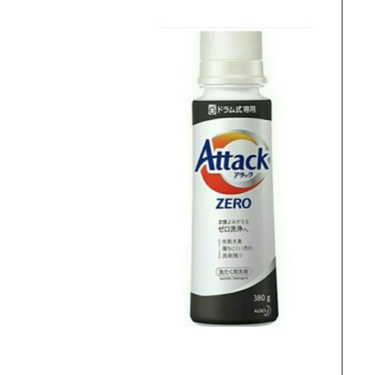 KAO Attack ZERO Detergent for Front Load น้ำยาซักผ้า สูตรเข้มข้น สำหรับ เครื่องซักผ้าฝาหน้า ...
