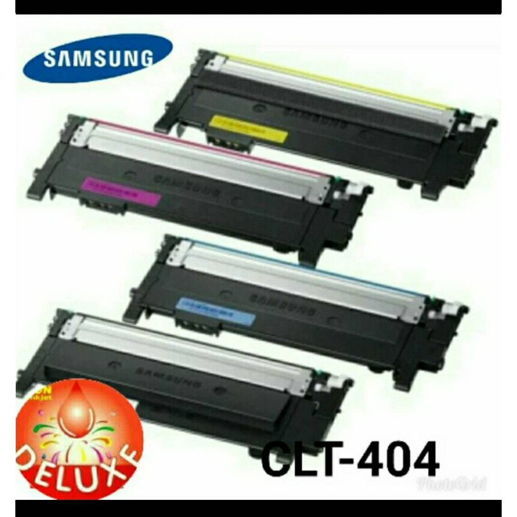 Toner ตลับหมึกเลเซอร์ SAMSUNG CLT-404S 404s ใช้สำหรับเครื่องพิมพ์รุ่น ...