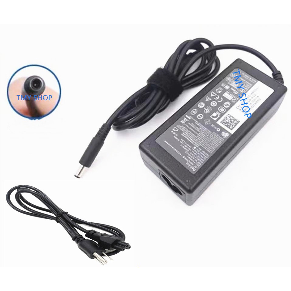 OEM adapter DELL อะแดปเตอร์ 19.5V3.34A (4.5*3.0mm)หัวเข็มเล็ก | Shopee ...