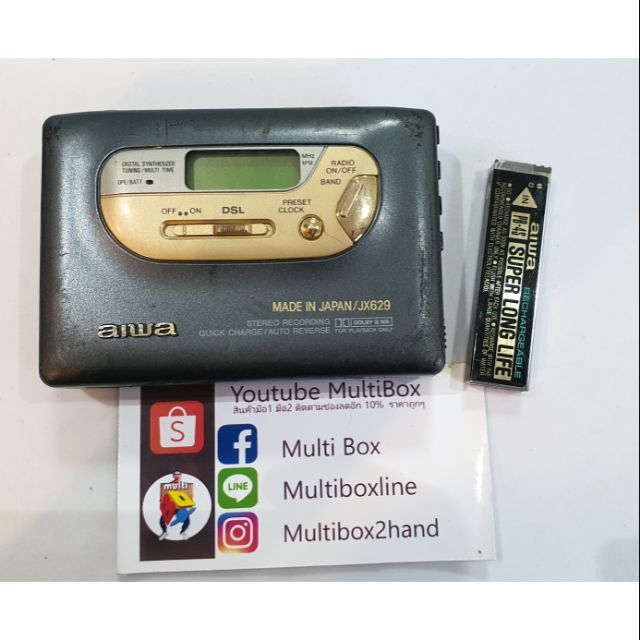 Aiwa JX629 ซาว์อะเบ้าท์ ไม่เคยลองค่ะ | Shopee Thailand