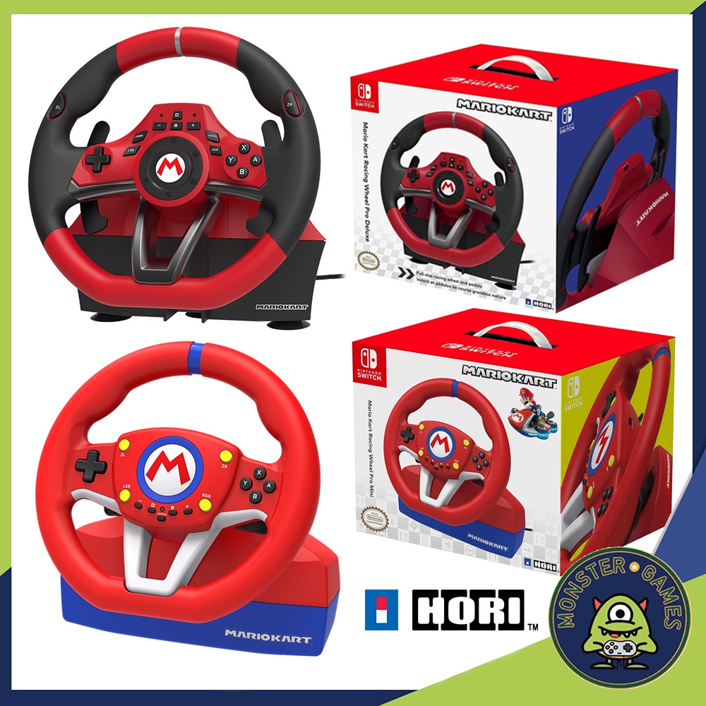 Mario Kart Racing Wheel Pro for Nintendo Switch (Hori Racing Wheel)(พวง ...