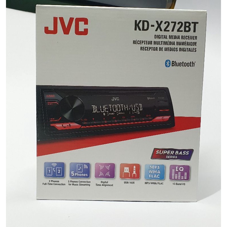 เครื่องเล่น JVC KD-X272BT/USB | Shopee Thailand