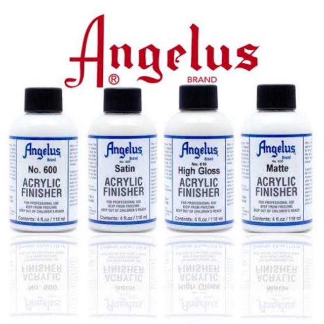 Angelus acrylic finisher น้ำยาเคลือบพื้นผิว ขนาด 4 oz | Shopee Thailand