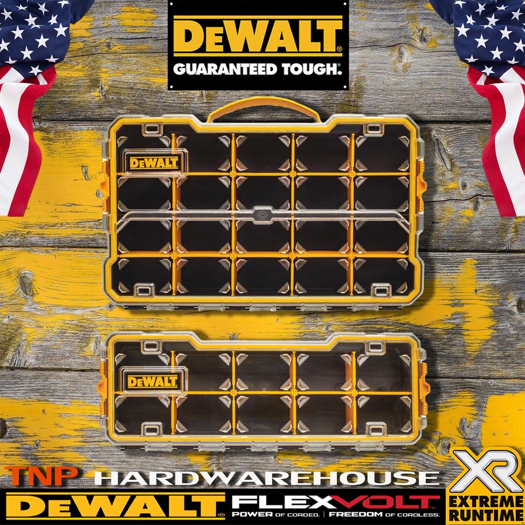 DeWALT กล่องเครื่องมือ กล่องใส่อุปกรณ์ 10,20 ช่อง รุ่น DWST14830 ...