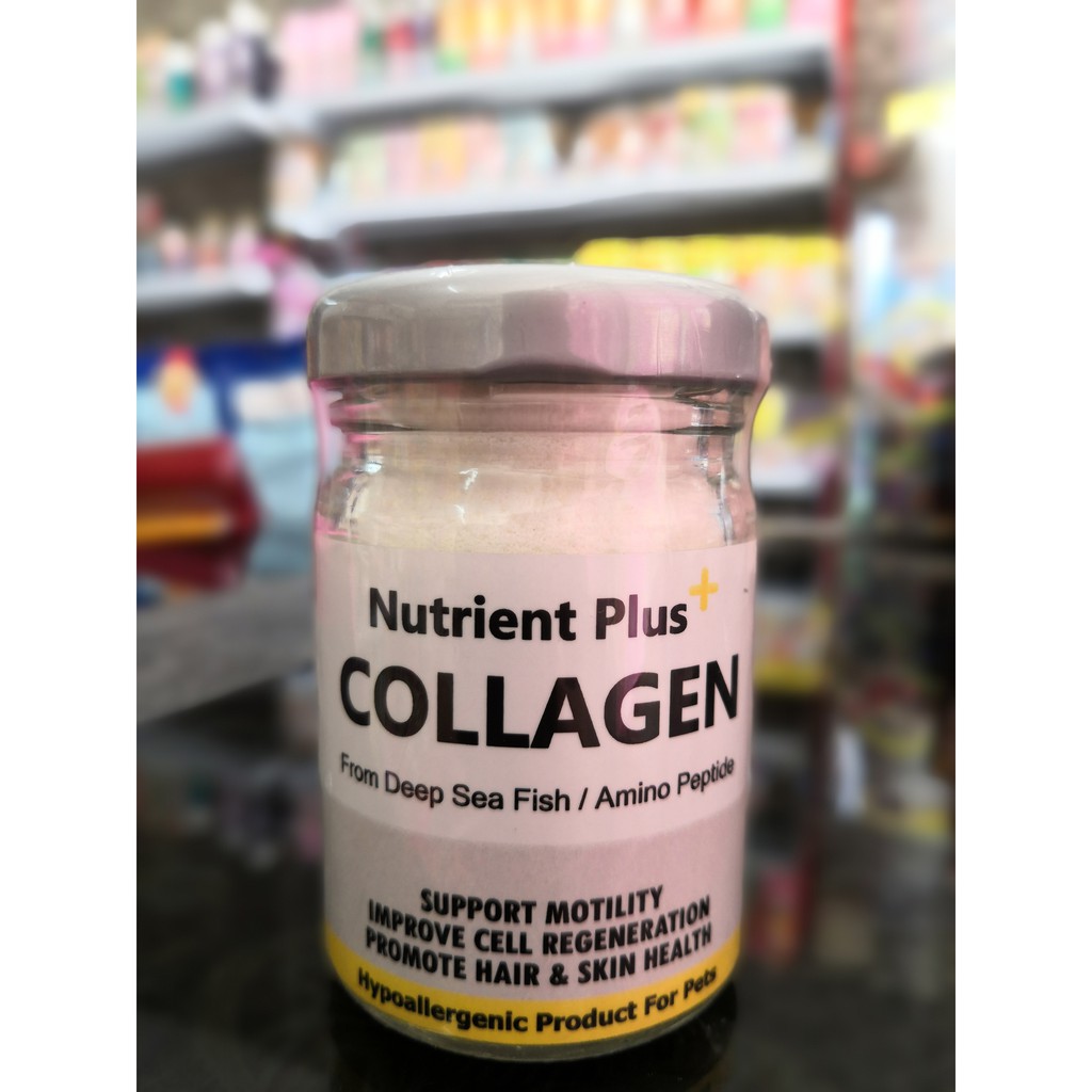 Nutrient Plus (นูเทรียนพลัส) คอลลาเจน บำรุงขน ผิวหนัง และข้อต่อ (สุนัข ...