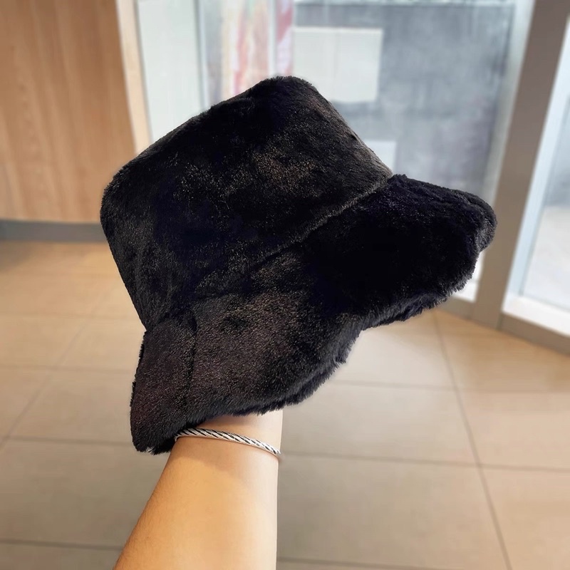 หมวกบักเก็ต เปิดใบหน้า ให้ความอบอุ่น สไตล์ญี่ปุ่นNo.N345 | Shopee Thailand