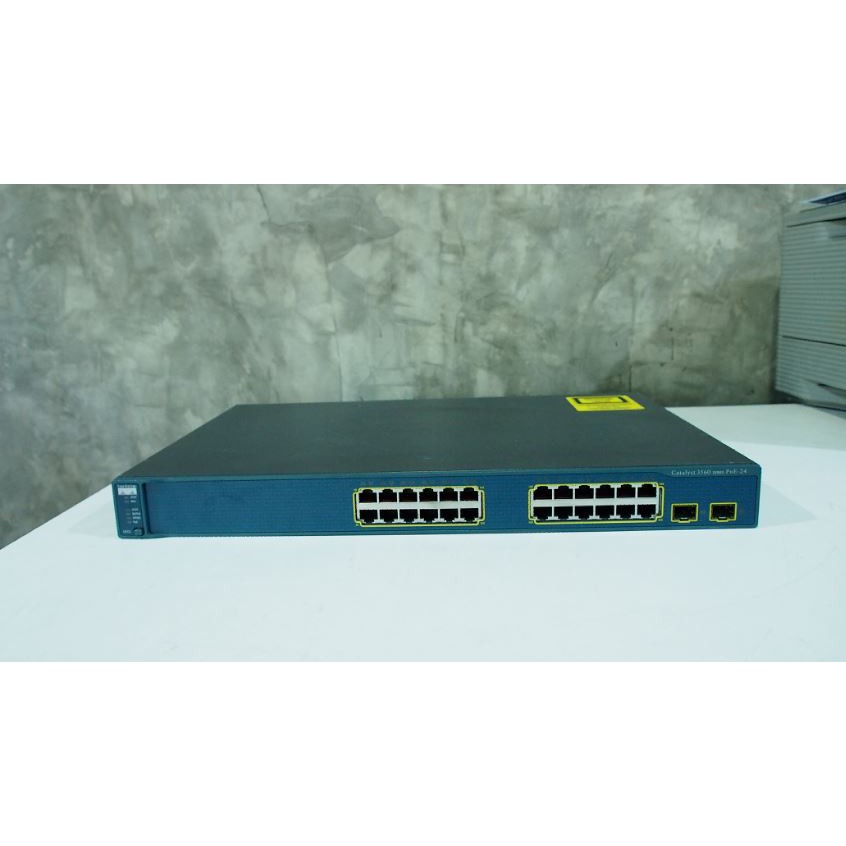Cisco 3560 PoE 24port มือ 2 พร้อมใช้งาน | Shopee Thailand