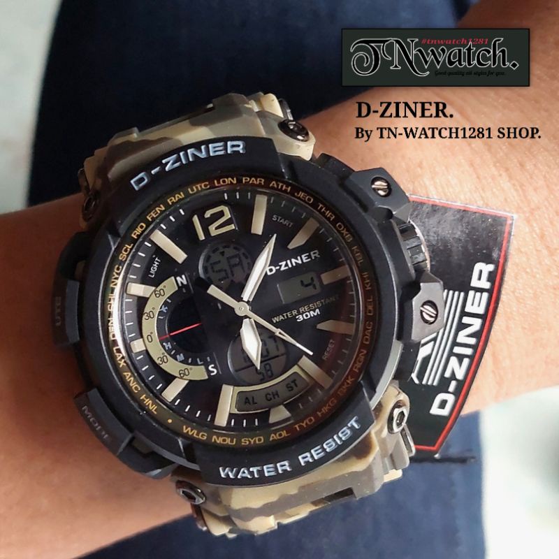 D-ZINER SPORT DIGITAL รุ่น DZ-8228Aนาฬิกาผู้ชาย นาฬิกาข้อมือกีฬาจับเวลา ...