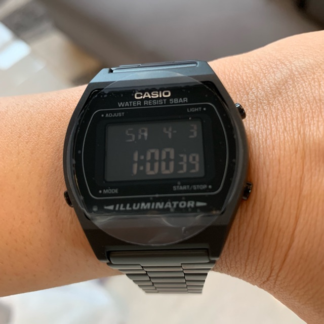 Casio B640WB-1B สายดำสุดฮิต แท้100% | Shopee Thailand