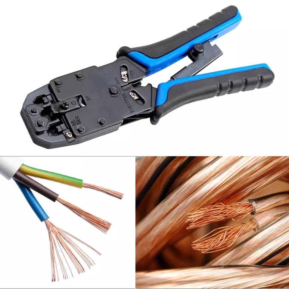 Link TL-1101R คีมเข้าหัวสาย Lan/สายโทรศัพท์ PROFESSIONAL CRIMP TOOL ของ ...
