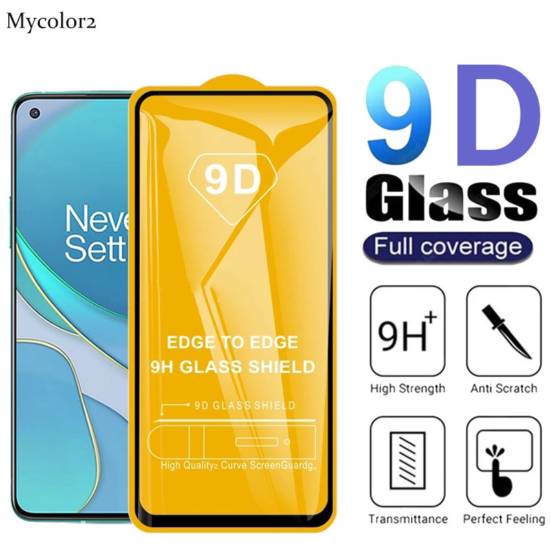 ฟิล์มกระจก สำหรับ แบบเต็มจอ 9D รุ่นใหม่ Oneplus 10T 9 8t pro 7t 7 6t 6 Nord 2T N10 N100 CE 2 ...