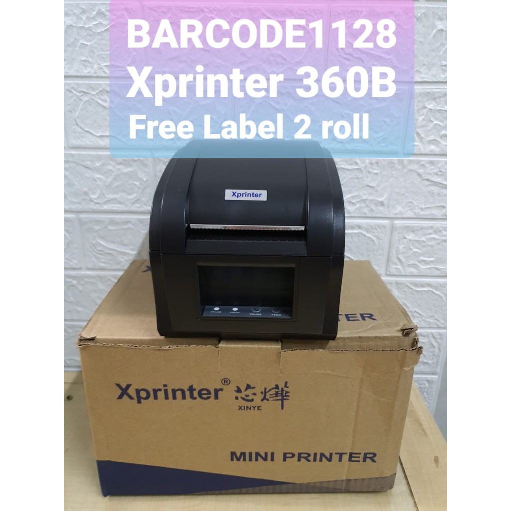 เครื่องพิมพ์บาร์โค้ด Xprinter Promo -STIKER Xp-360b USB | Shopee Thailand