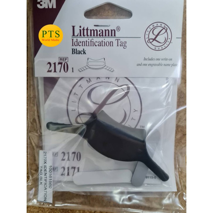 3m Littmann Identification Tag Black ป้ายชื่อสำหรับหูฟัง 3M (2170) | Shopee Thailand
