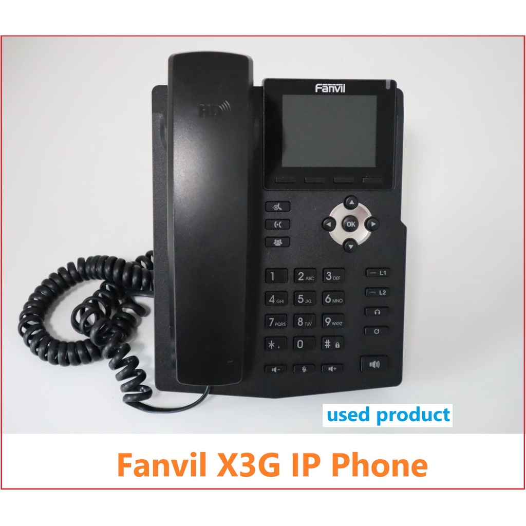 Fanvil X3G IP Phone พร้อม adapter สินค้ามือสอง | Shopee Thailand