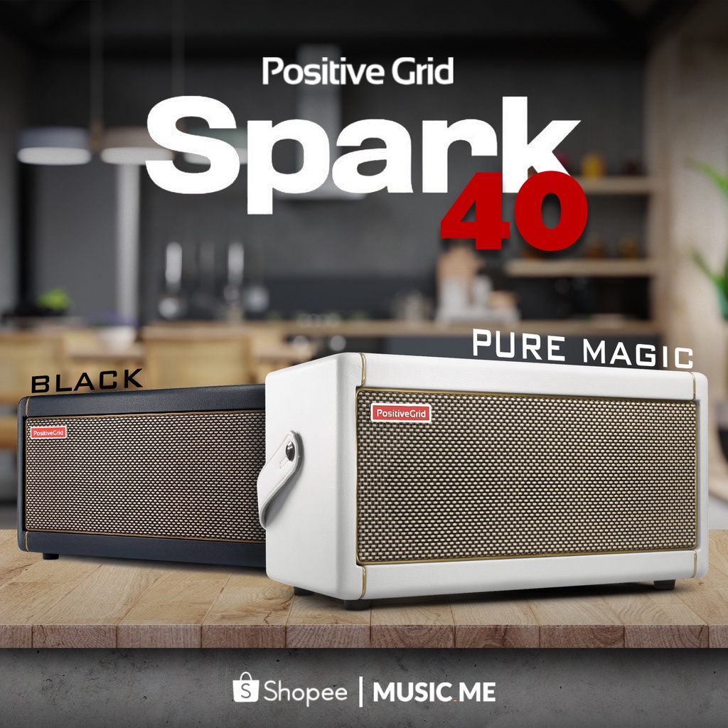 แอมป์กีตาร์ Positive Grid Spark 40 I ผ่อน0% นาน10เดือน | Shopee Thailand