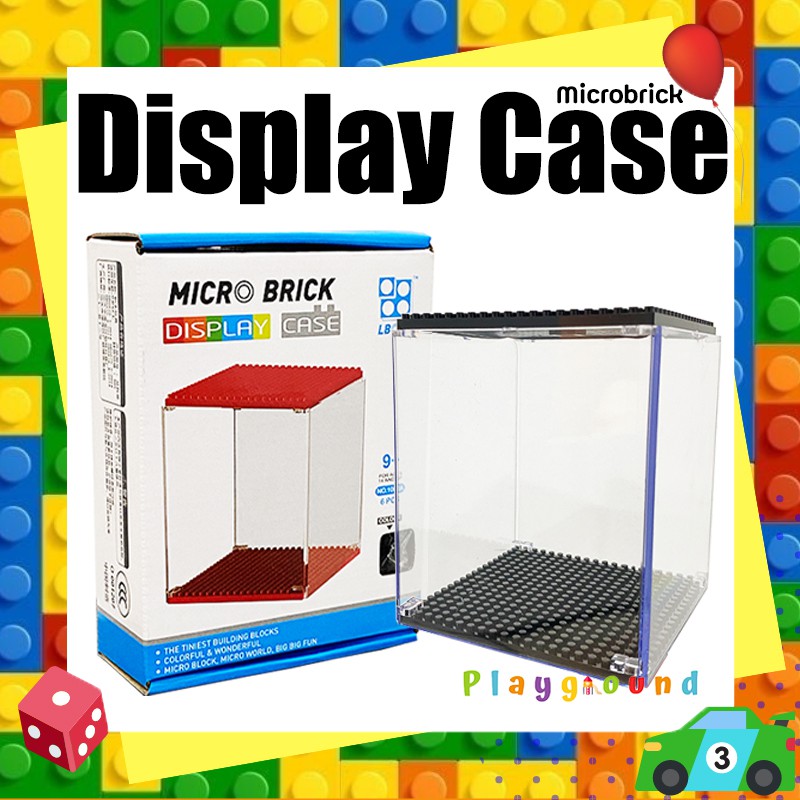 ตู้โชว์ กล่องใส ตัวต่อนาโน Nanoblock Display Box Boyu 1002A | Shopee ...