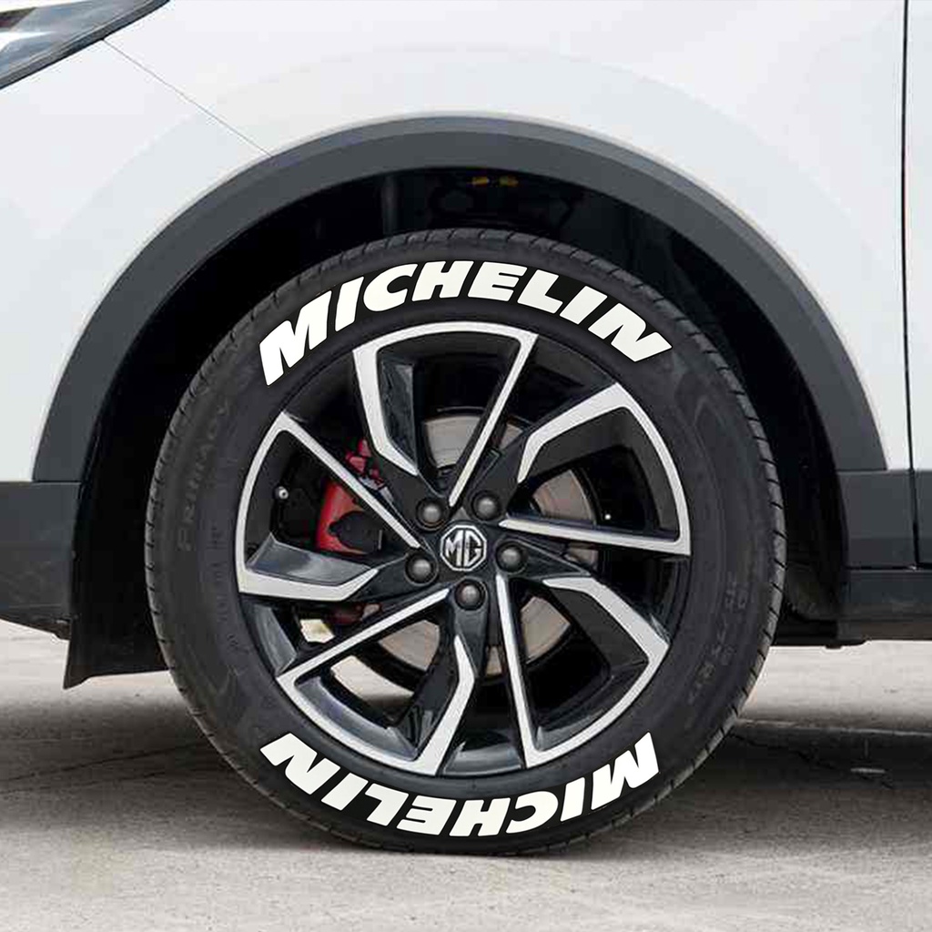 1 ชุด MICHELIN Siamese Letter สติกเกอร์ยางตกแต่งรถ Decal Universal จัด ...