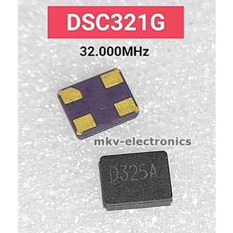 (10ตัว) 32MHz , 32.000MHZ , DSX321G , SMD Crystal 2.5x3.2.0.75mm. (รหัส ...