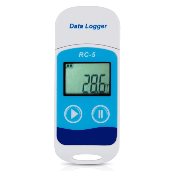 RC-5 data logger เครื่องวัดและบันทึกอุณหภูมิ | Shopee Thailand