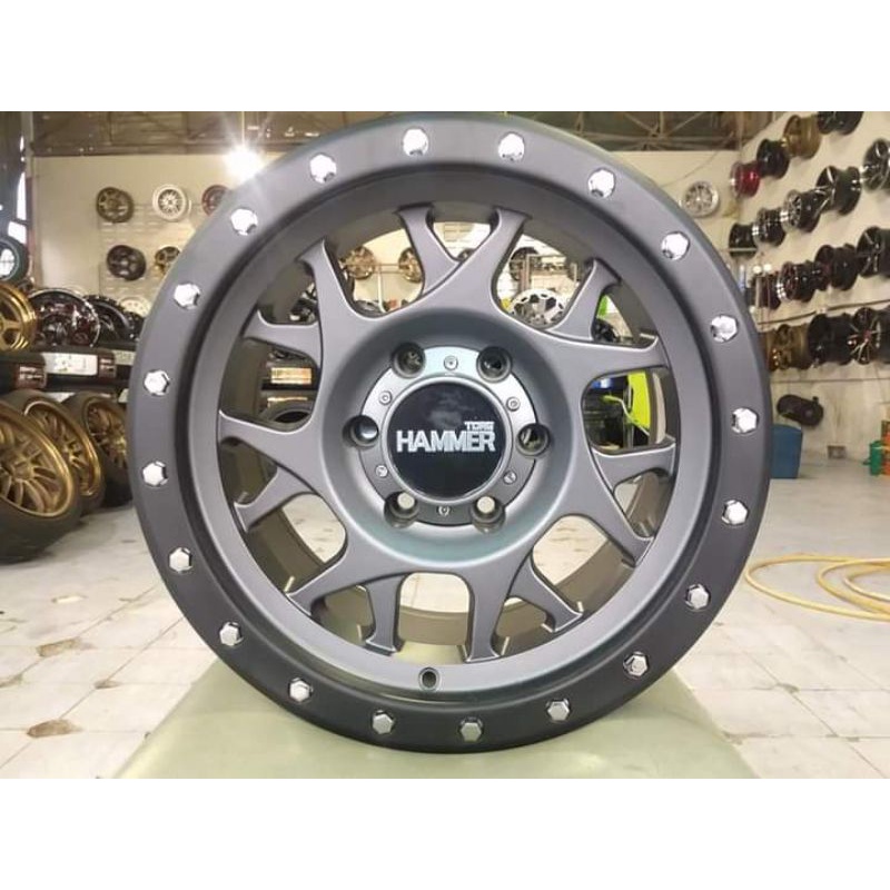 แม็กใหม่ขอบ 16 กระบะ 6 รู มีปลายทาง | Shopee Thailand