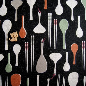 ผ้าคอตตอนญี่ปุ่น ASAGOHAN - HOKKOH ขนาด 1/2m. สีดำ | Shopee Thailand