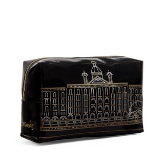 Harrods รุ่น Gold Outline Building Cosmetic Bag***พรีออร์เดอร์ | Shopee ...