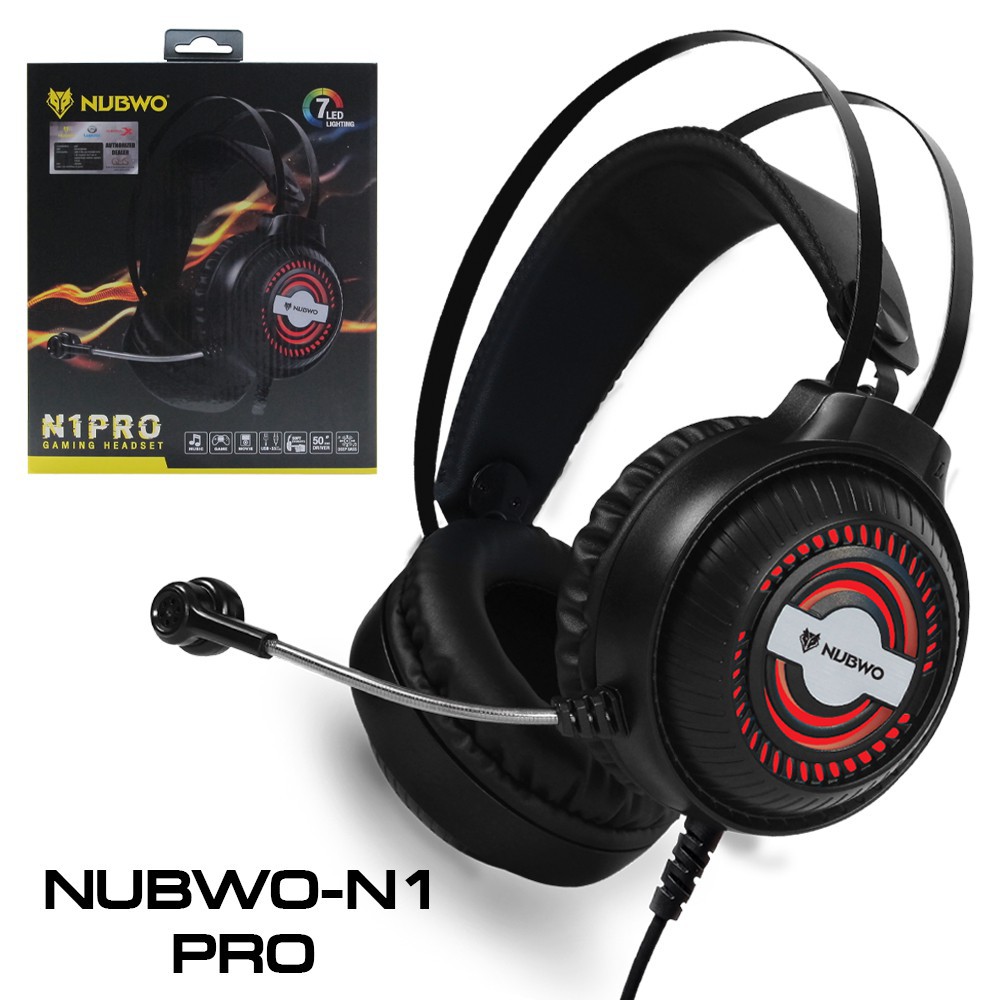 NUBWO รุ่น N1 Pro Stereo Headset Gaming | Shopee Thailand