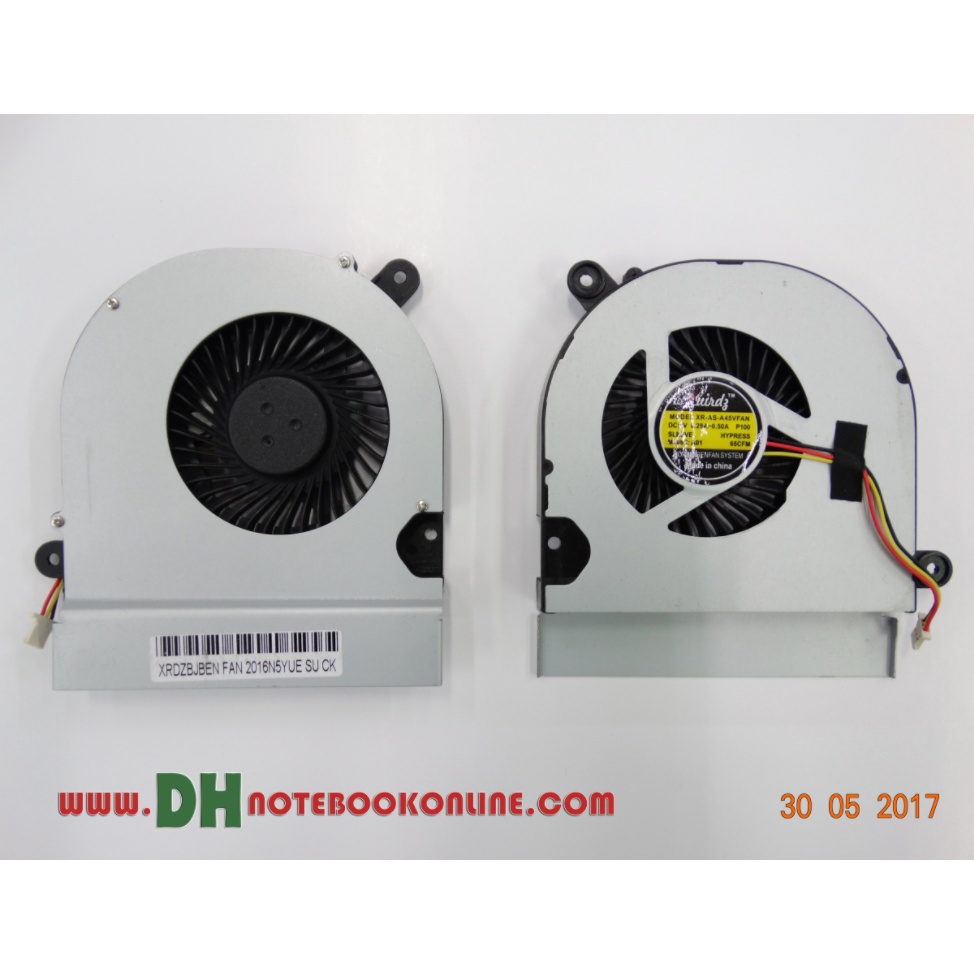 พัดลมโน้ตบุ้ค Asus K45 แบบหนา มีสองแบบ A45 A45V A45VD A85C A85 A85V ...