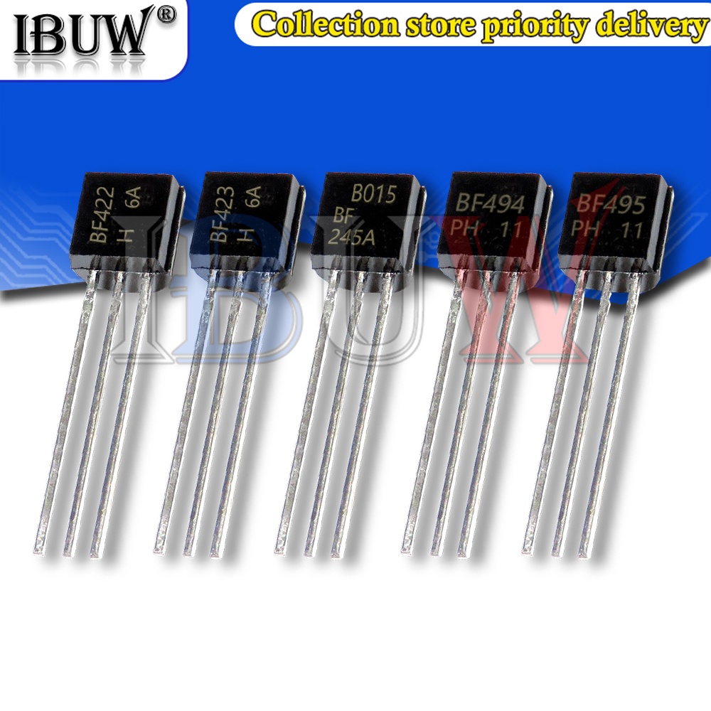 วงจรรวม TO92 TO-92 BF245A BF422 BF423 BF494 BF495 BF245 10-50 ชิ้น ...
