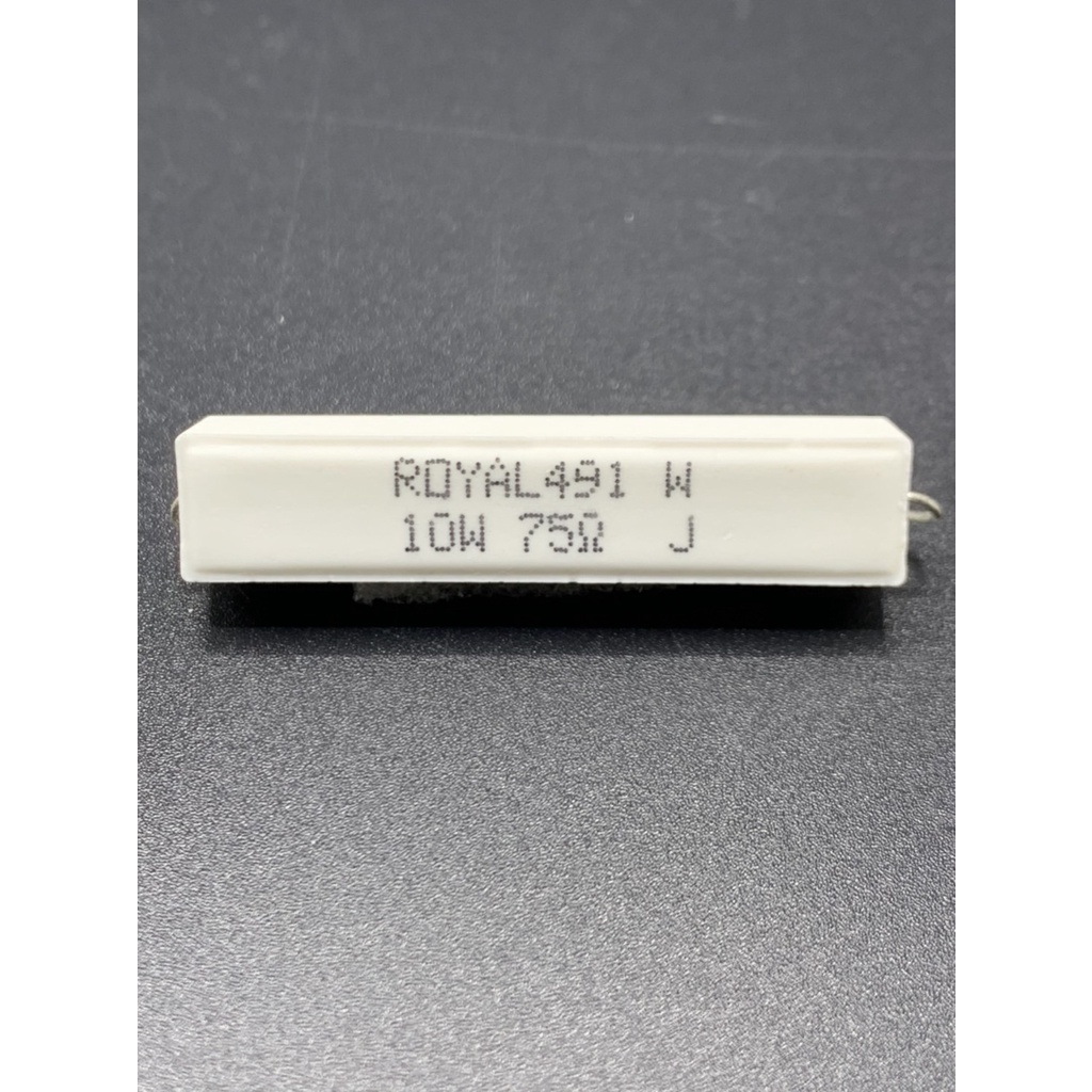 ตัวต้านทาน,R,RESISTER,10 W แบบกระเบื้อง มีหลายค่าให้เลือก(10 ตัว ...