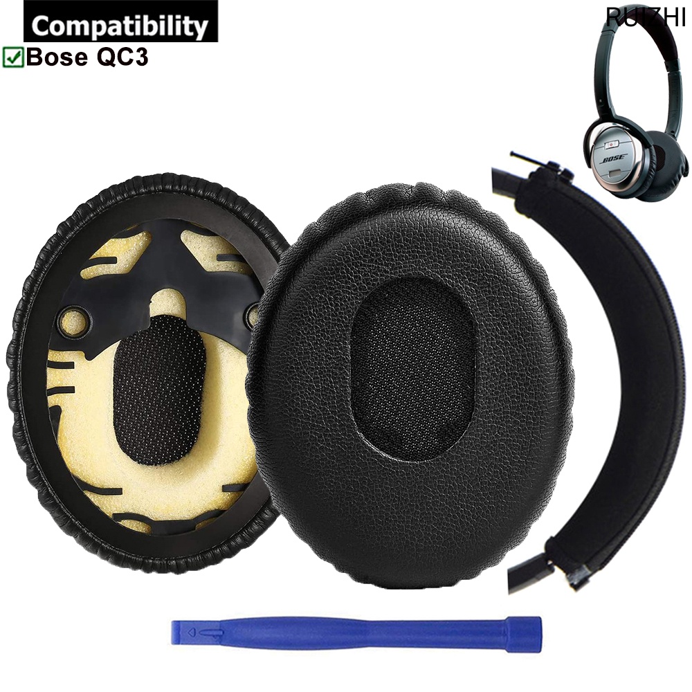ฟองน้ําครอบหูฟัง แบบเปลี่ยน สําหรับ Bose QC3 QuietComfort Quiet Comfort ...