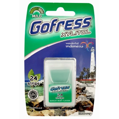 GOFRESS แผ่นฟิลม์ละลายในปาก ดับกลิ่นปาก | Shopee Thailand