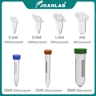 JOANLAB Plastic centrifuge tube 0.2 ml 0.5 ml 1.5 ml 2 ml 10 ml 15 ml ...