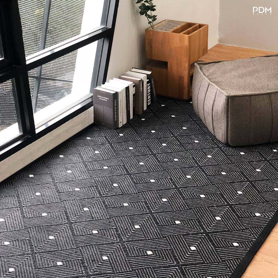 PDM เสื่ออเนกประสงค์ ลาย Ease (Black-White) Size S 90x200 cm. | Shopee ...